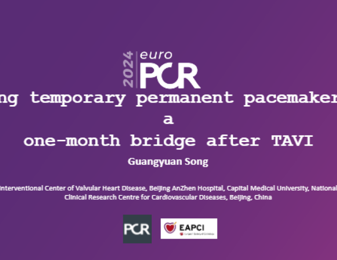 Using temporary permanent pacemaker as a one-month bridge after TAVI | tctmd.com